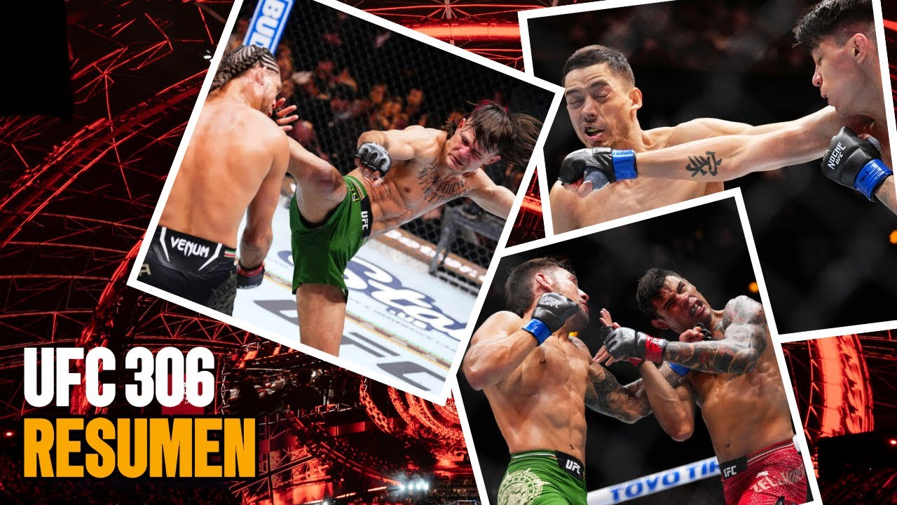 Noche UFC, la cartelera en 4 minutos || #ufc306 - YouTube