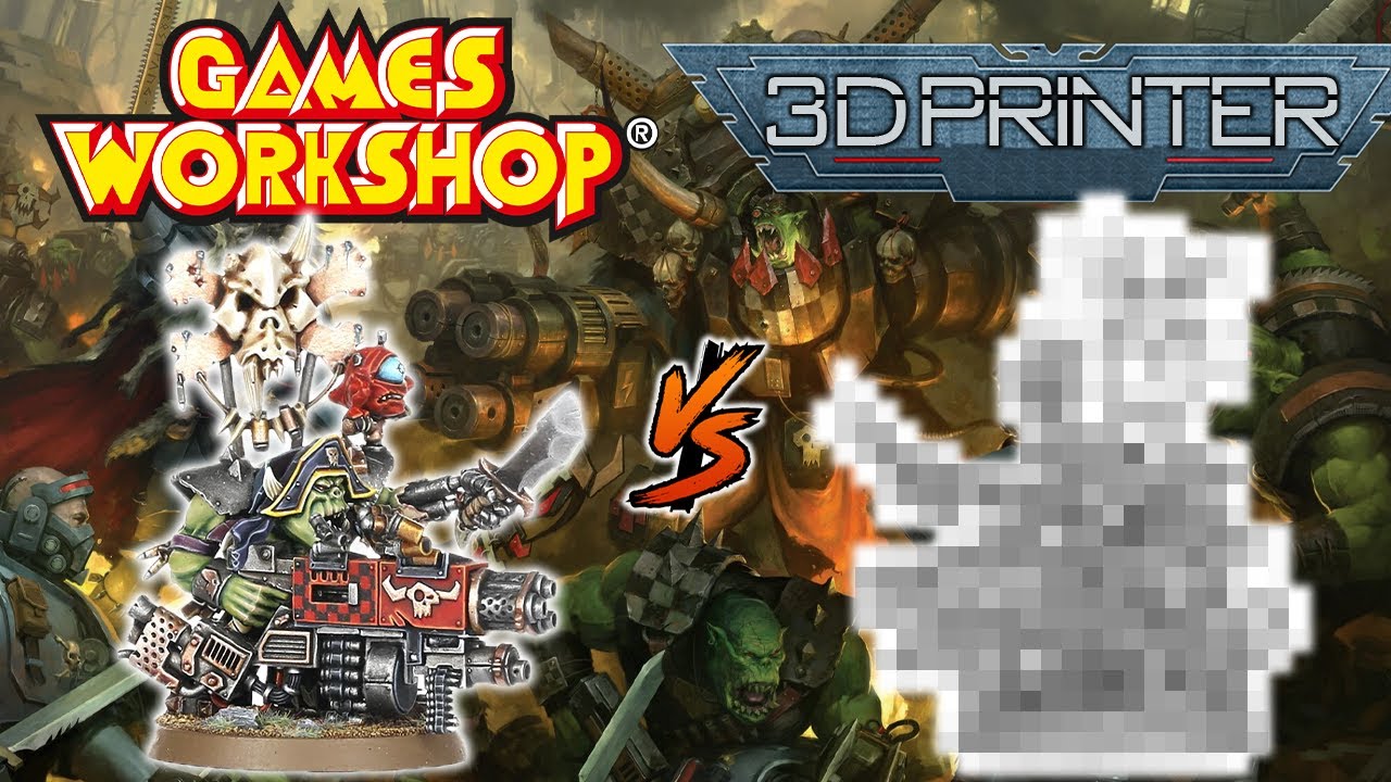 Flash Gitz Warhammer 40k 3D Printed Model Spotlight - YouTube