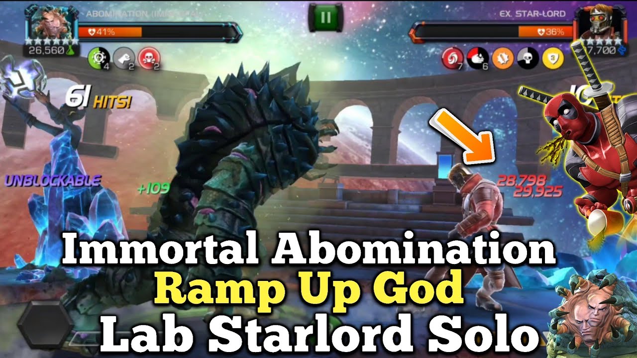 Immortal Abomination Is A Ramp Up God! | Labyrinth Starlord Solo and ...
