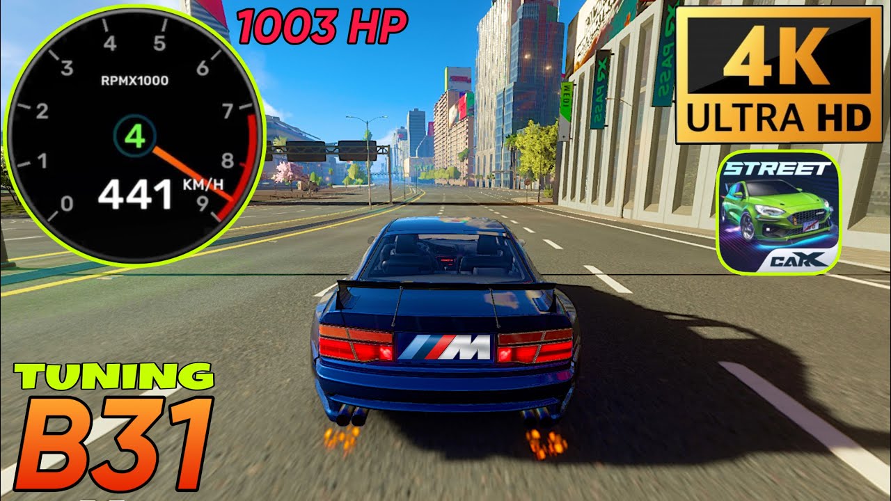 🔴 Carx street B31 BMW 850 tuning for speed & drift gameplay | IPAD PRO M1 | 4K 60 fps - YouTube
