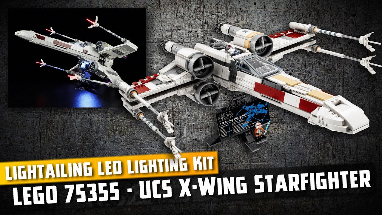 LIGHTAILING LED Light Kit - LEGO Star Wars: UCS X-Wing Starfighter ...