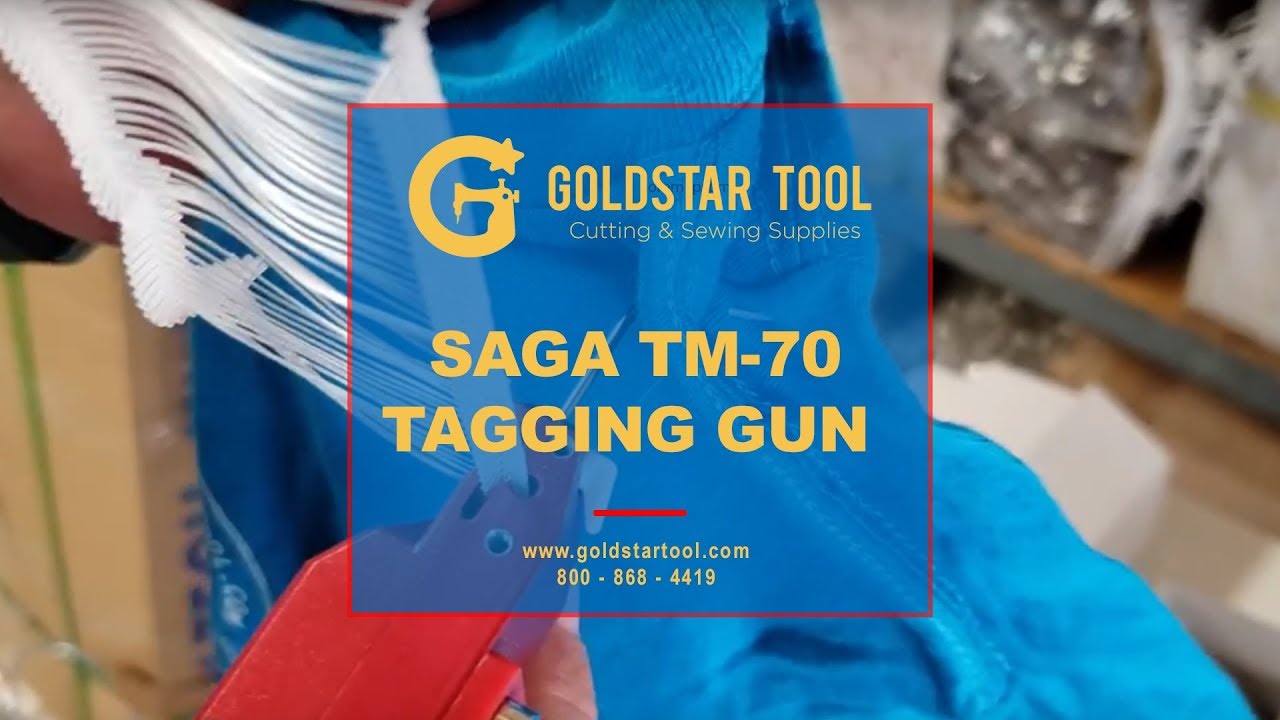 Tutorial - Saga TM-70 Pneumatic Tagging Gun - Goldstartool.com - 800 ...