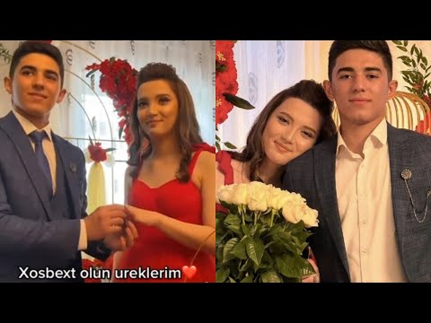 Sevil və Talışın nişan mərasimindən möhtəşəm video görüntü gəldi.