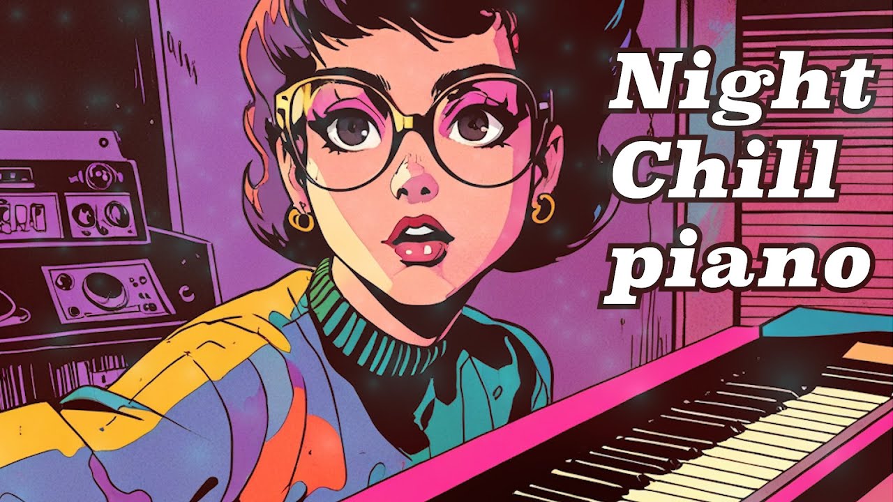 【作業用BGM】Night Chill piano🎹【1時間】chill/relaxing/study/work🎶 - YouTube