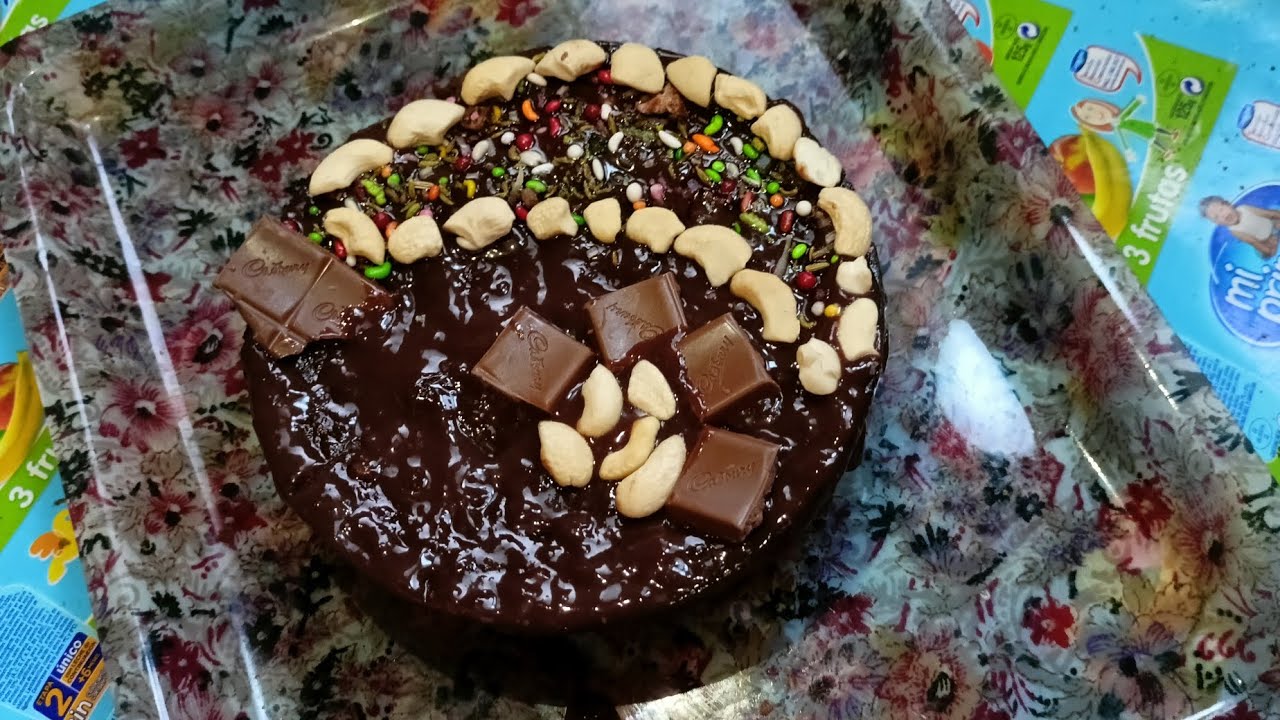 Beautiful and mouth watering chocolate cake in just 45 rupees | How to ...