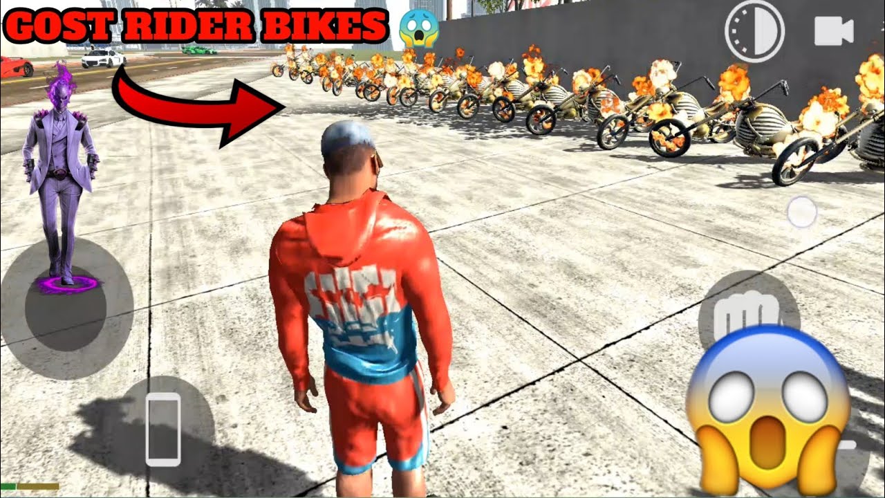 MY ALL GOST 😱RIDER BIKE IN CITY 💥 #game #games #indianbikedriving3d # ...