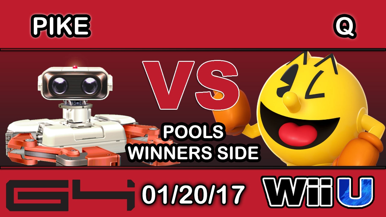 Genesis 4 - OS | Pike (ROB) Vs. Q (Pac-Man) Pools Winners Side - Smash ...