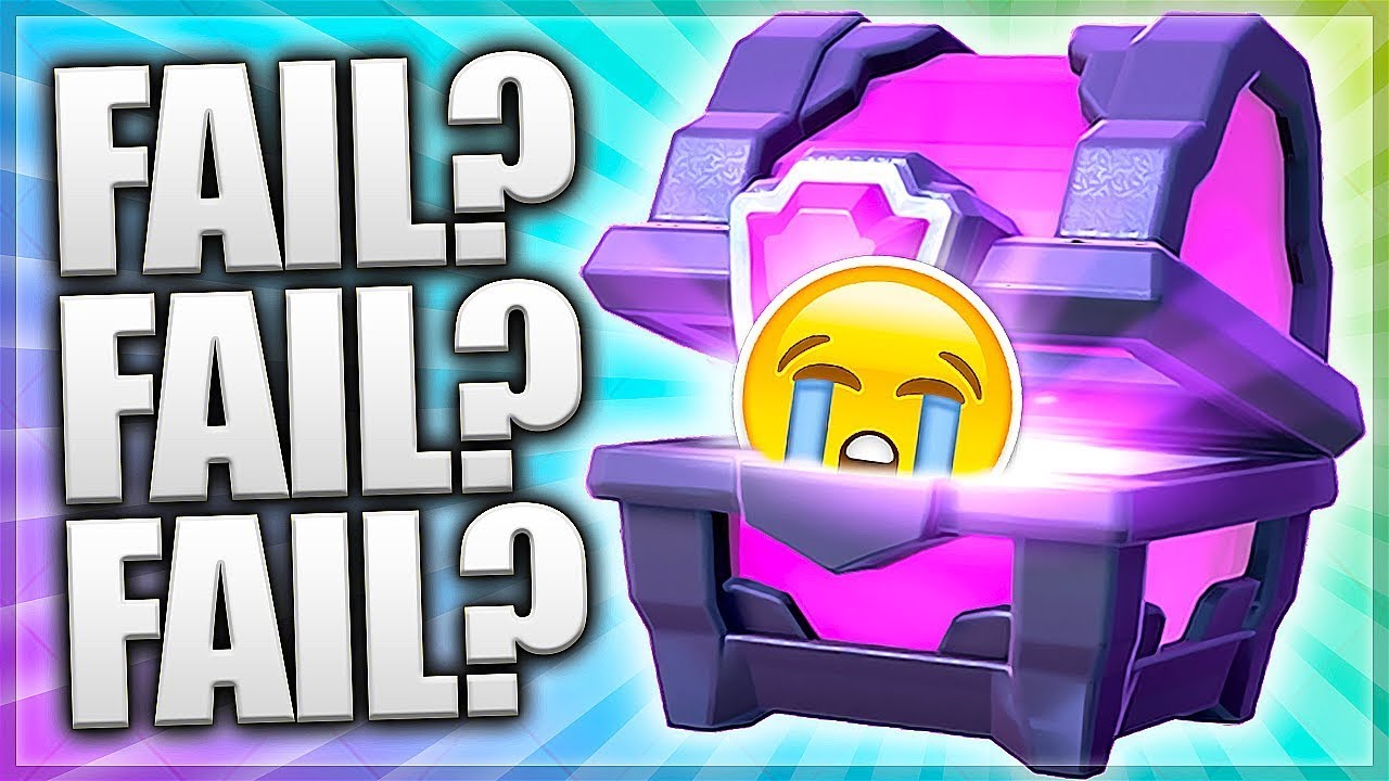 Chest Opening !!! Clash Royale Chest Fails LOL #1 - YouTube