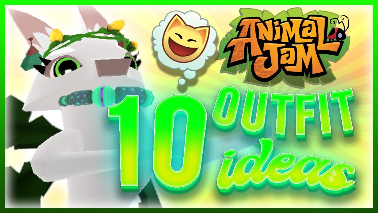 10 ANIMAL JAM OUTFIT IDEAS | (MANED WOLF) IN STORE ITEMS - AJPW - YouTube