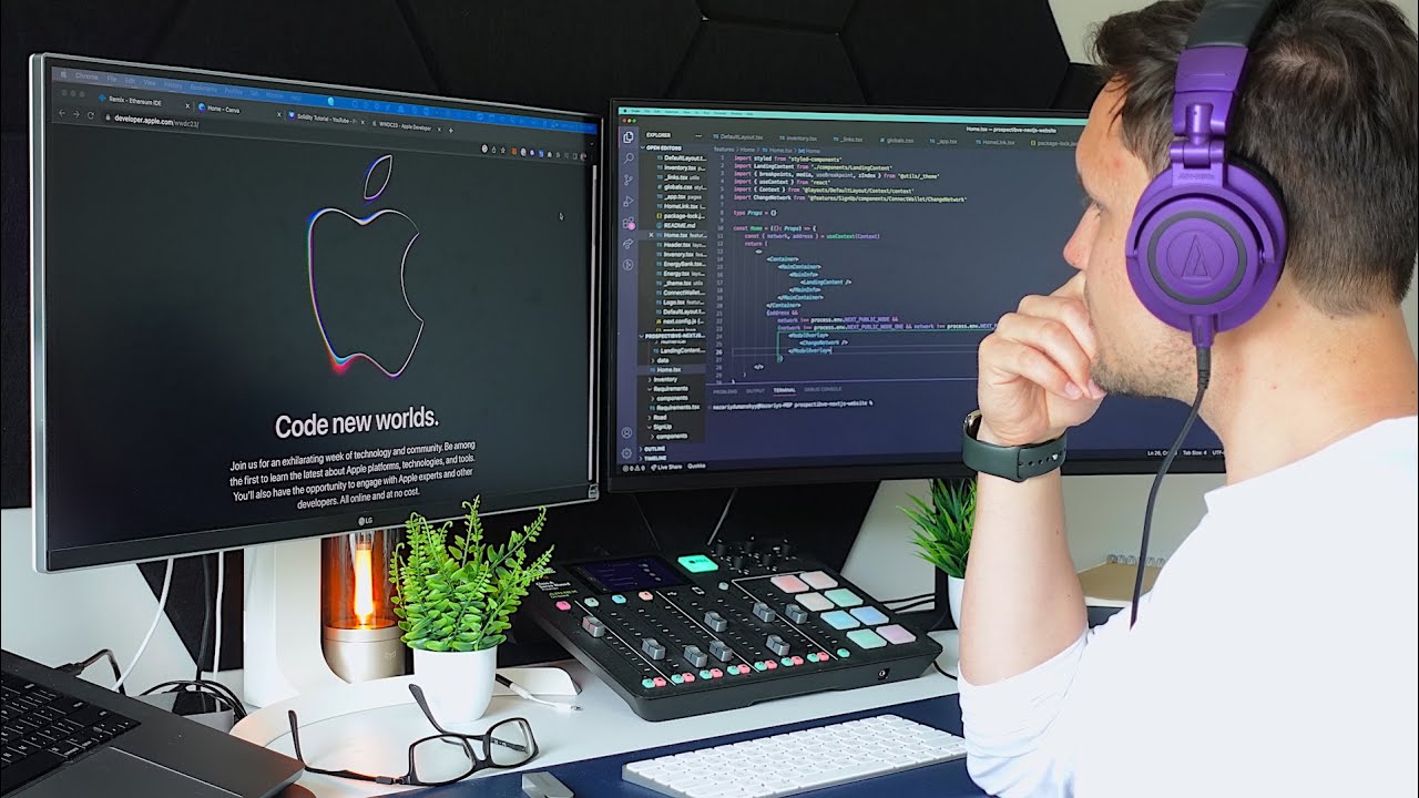 Wwdc 2023 And Code 3d Modern Portfolio With Nextjs13 Part 2 Youtube