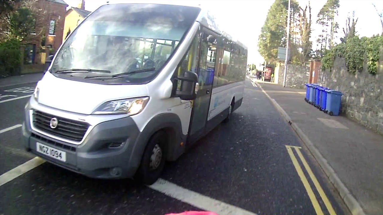 Belfast Trust bus driver tailgating and overtake - YouTube