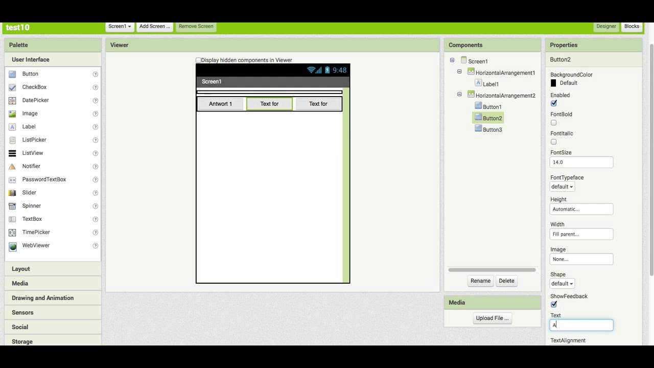 App Inventor 2 Quiz Tutorial Teil 1 - YouTube