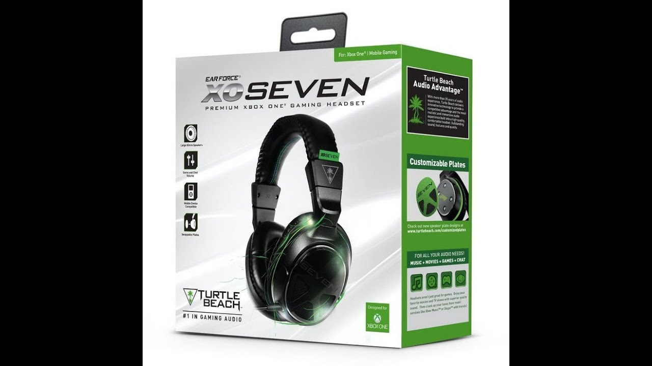 Products First Look - Turtle Beach XO Seven for XBOX ONE - YouTube