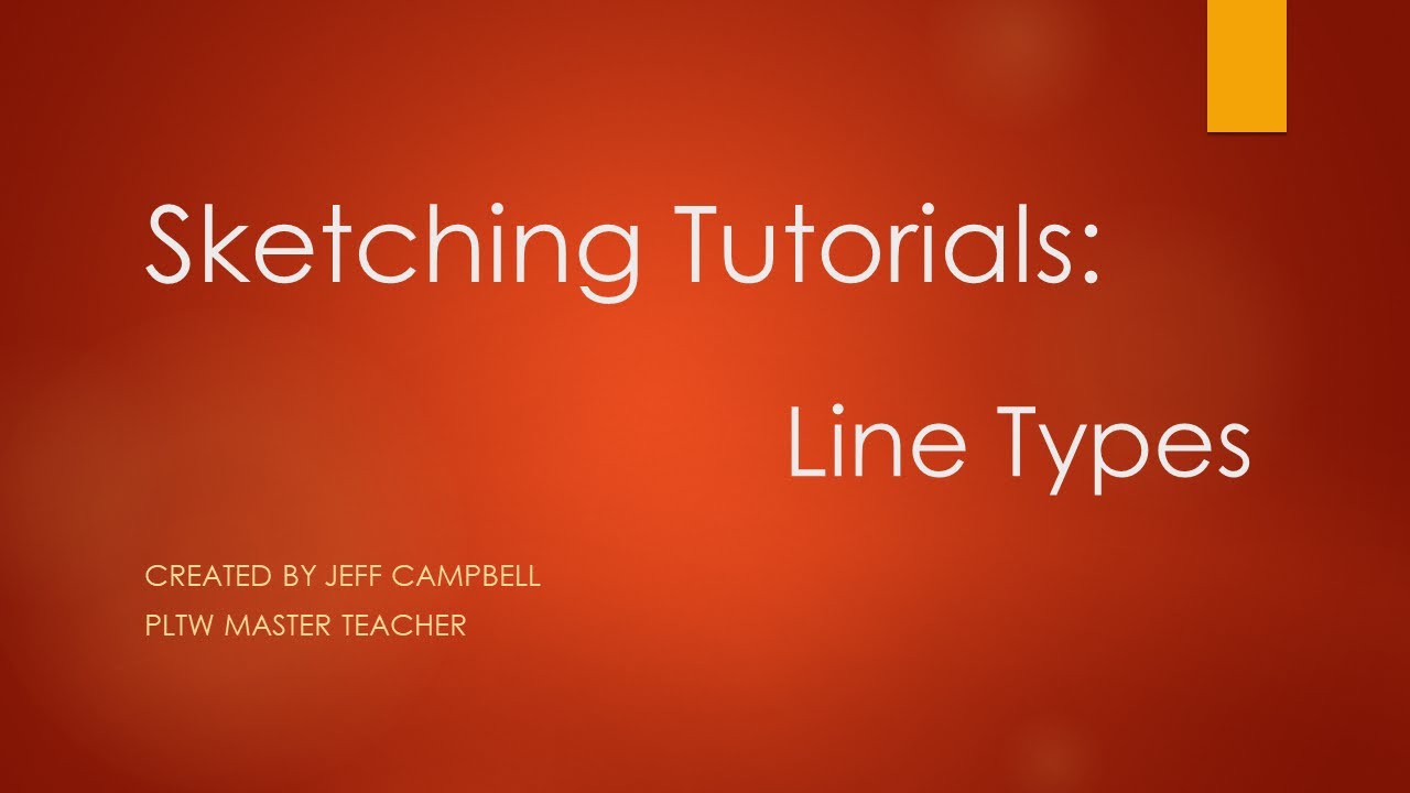 Sketching Techniques - Line Types - YouTube