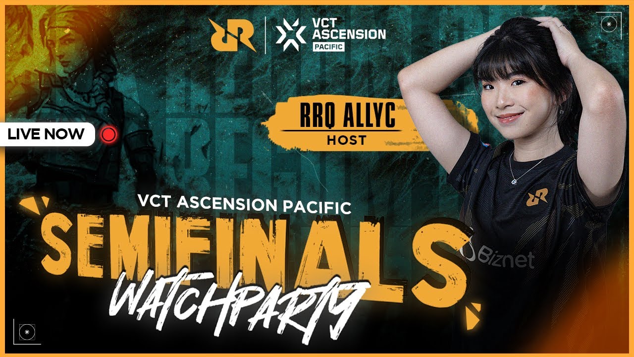 NOBAR VCT ASCENSION PACIFIC SEMIFINALS WITH RRQ ALLYC # ...