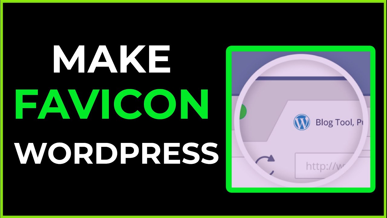 How To Make Favicon For Wordpress Website (Made Easy) - YouTube