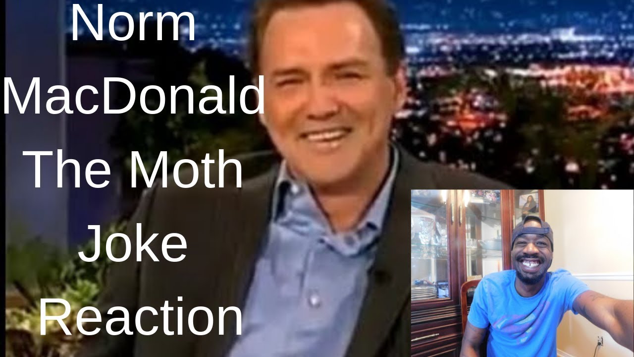 Norm MacDonald The Moth Joke Reaction - YouTube