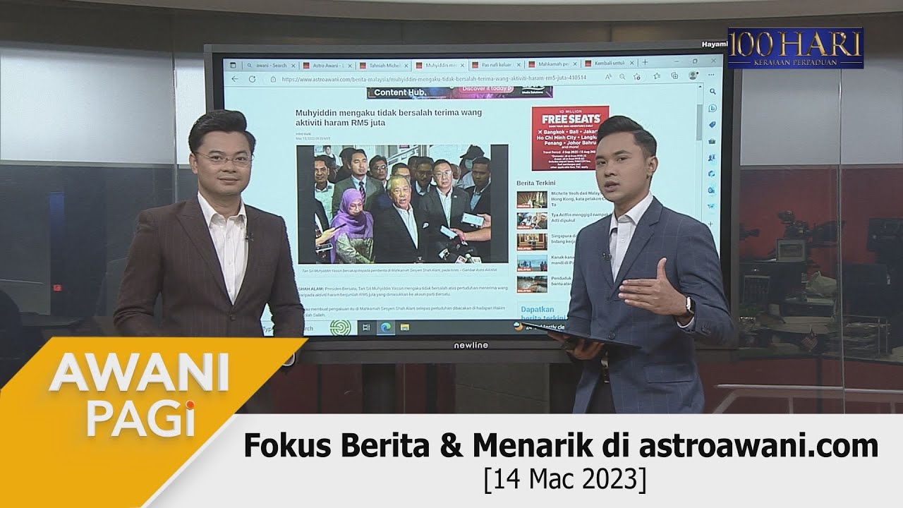 [LANGSUNG] AWANI Pagi: Fokus Berita & Menarik di astroawani.com [14 Mac ...