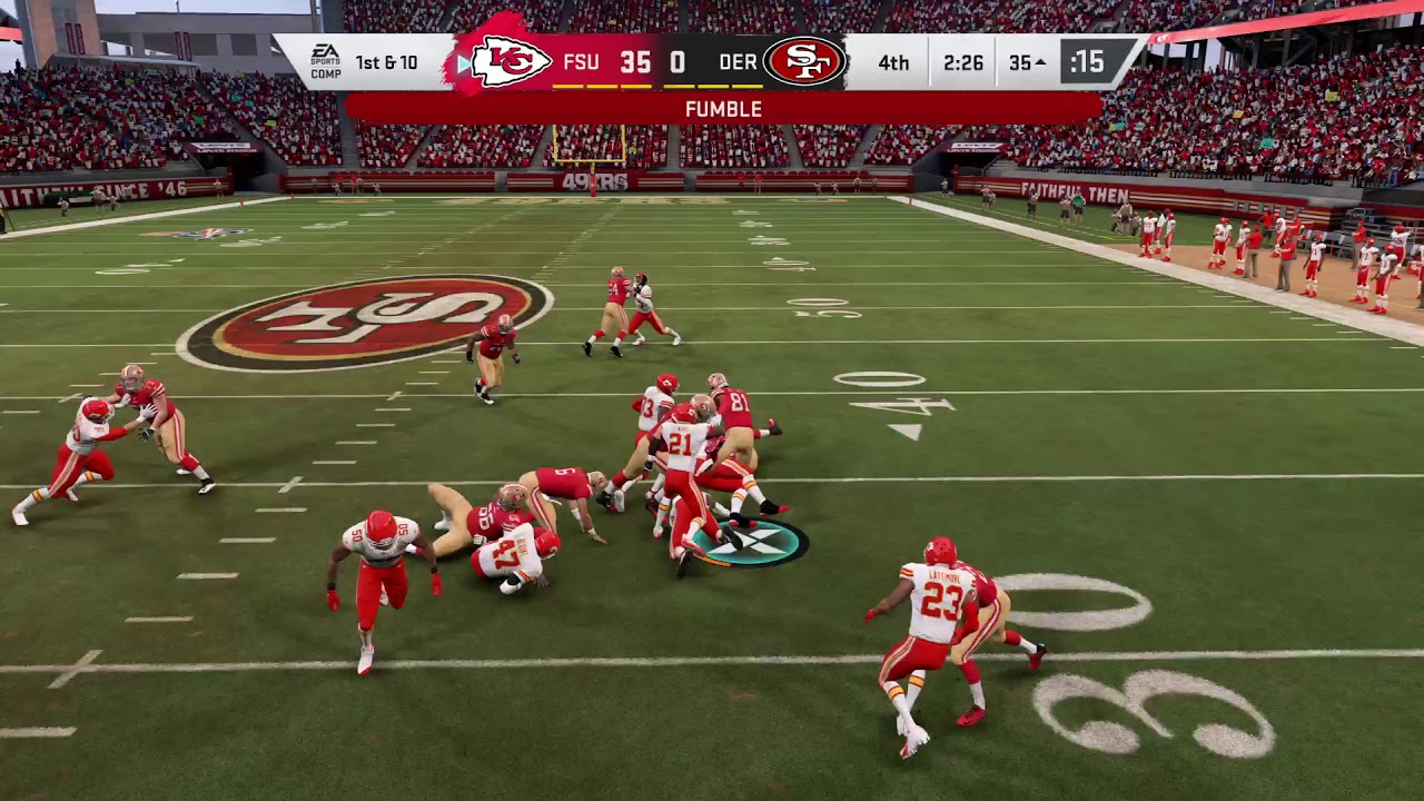 Madden NFL 20 Double Hit Stick - YouTube