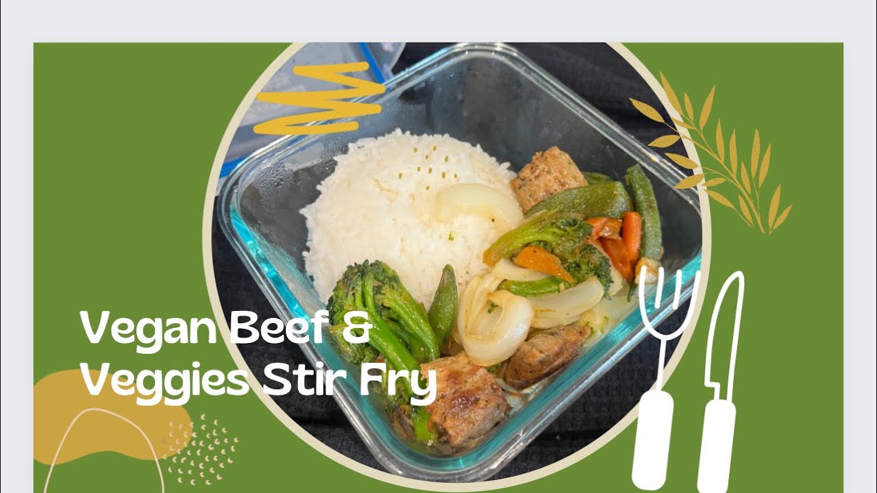 Super Easy Beef Vegetarian and Veggies Stir Fry| Vegan Recipe| Mira’s ...