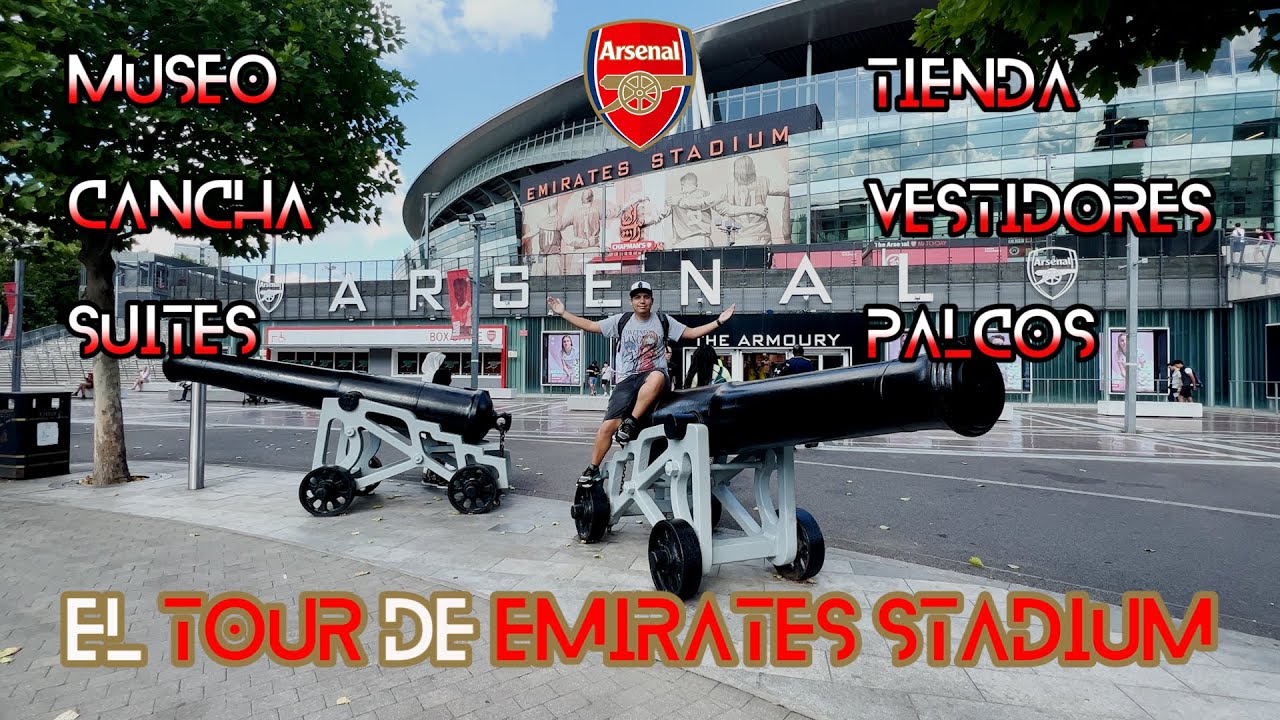 Un TOUR con el ARSENAL y EMIRATES STADIUM: ¿Mi ESTADIO FAVORITO de ...