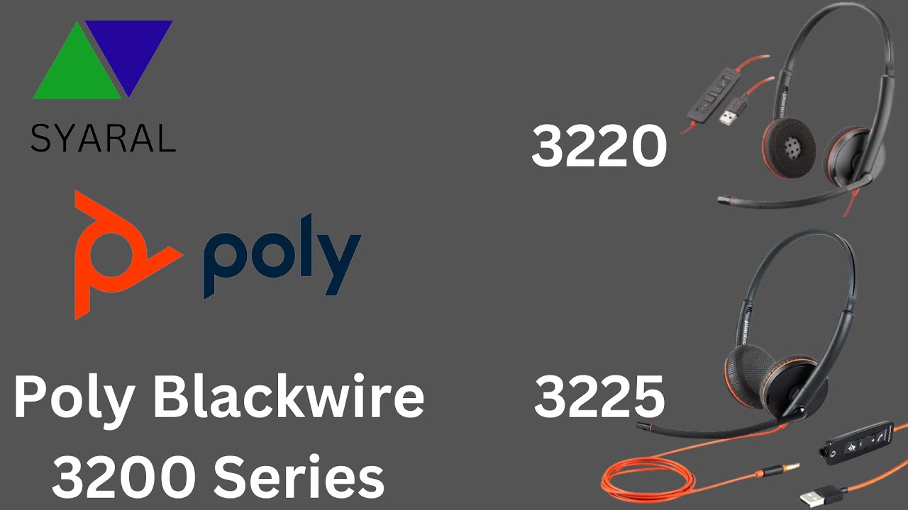Poly Blackwire 3200 Series - YouTube