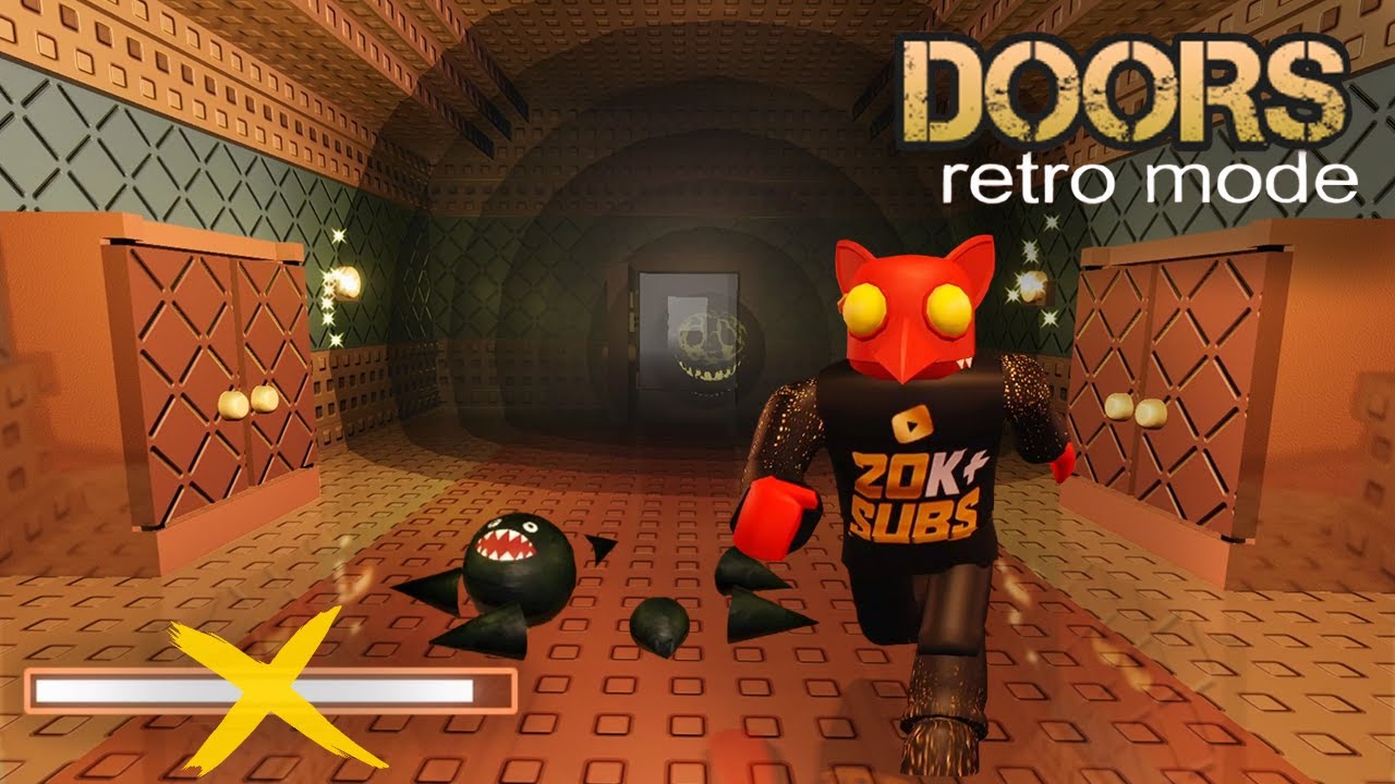 DOORS "RETRO MODE" NO DAMAGE CHALLENGE - Full Walkthrough (4K RTX ON ...