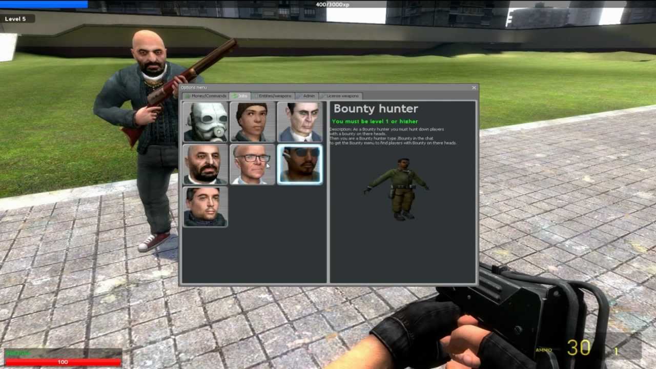 Gmod DarkRP Level system more addons - YouTube