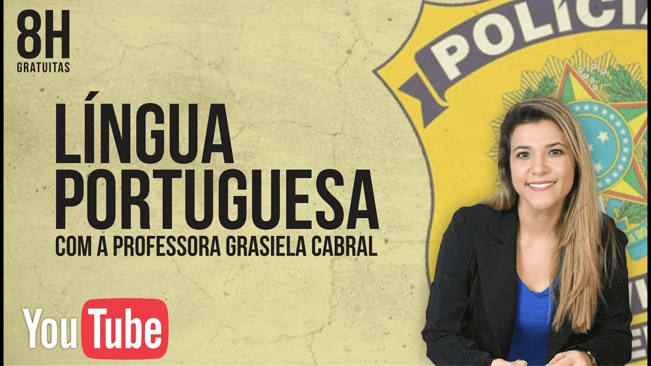 Língua Portuguesa PRF- Grasiela Cabral - YouTube
