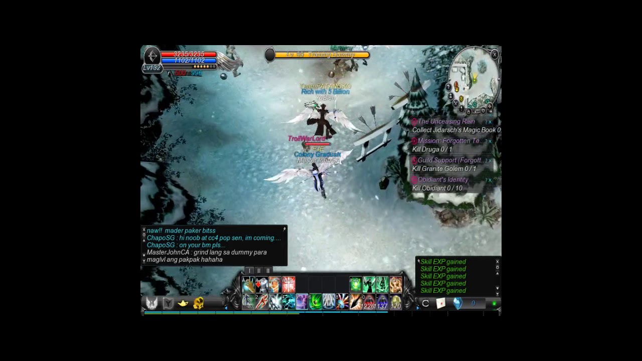 Cabal training dummy palvl sa pakpak - YouTube