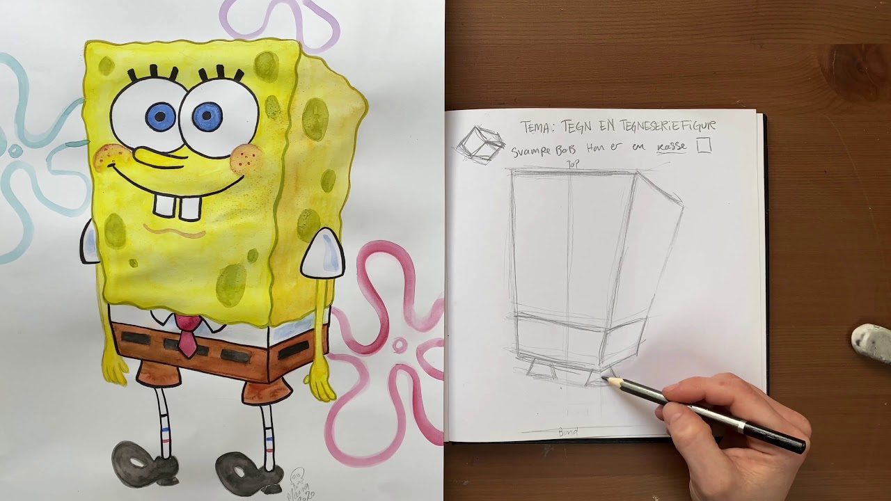 Tegn en tegneseriefigur - YouTube