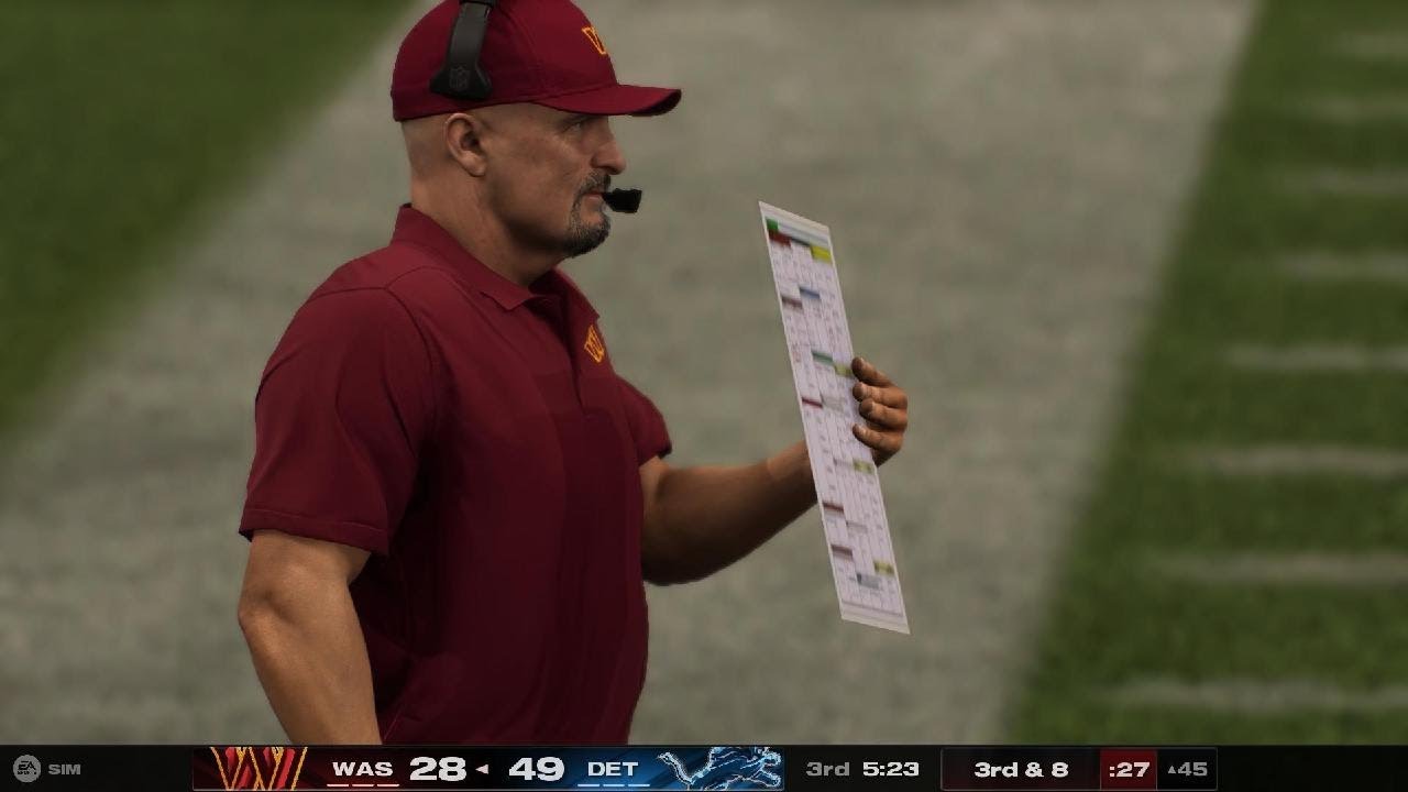 NFL coach refuses call. challenge Madden - YouTube