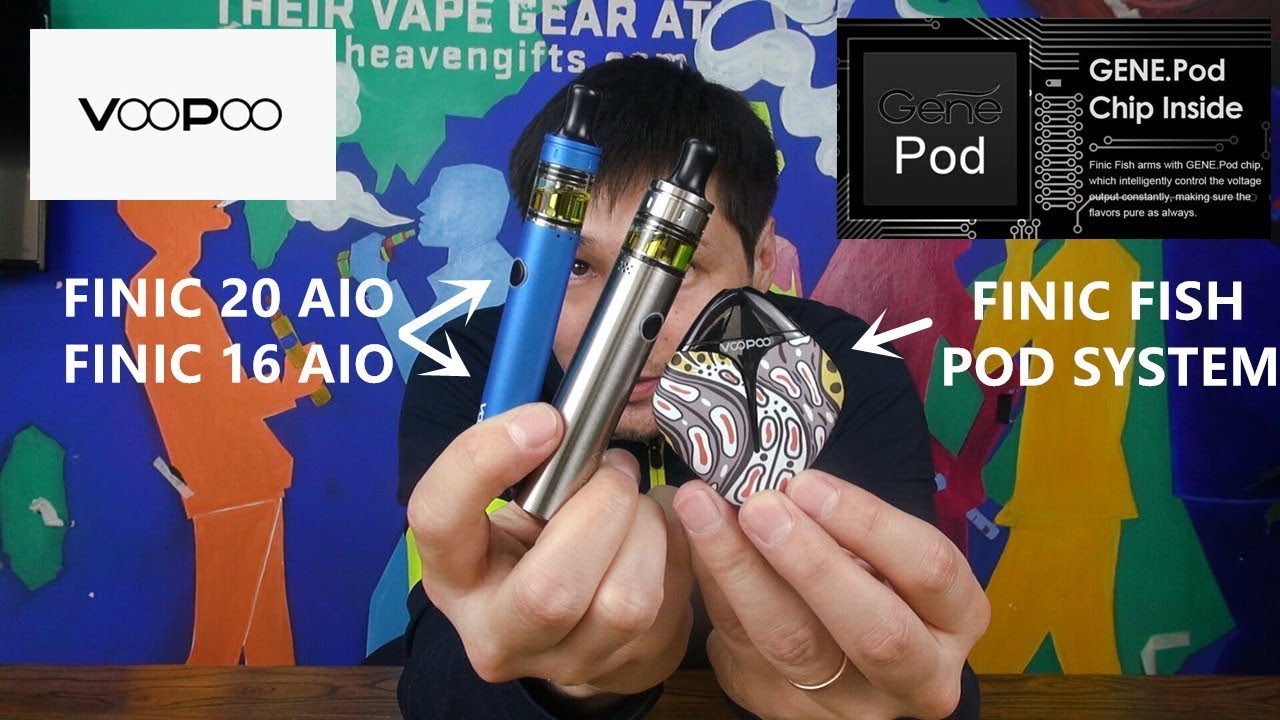 New Finic Series by VOOPOO | Finic20, Finic16 and Finic Fish Pod System ...