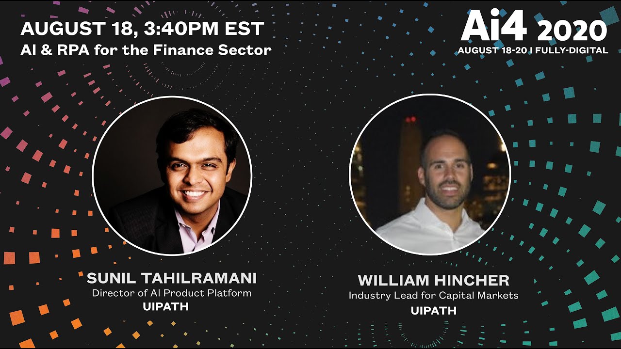 AI & RPA for the Finance Sector with UiPath - YouTube