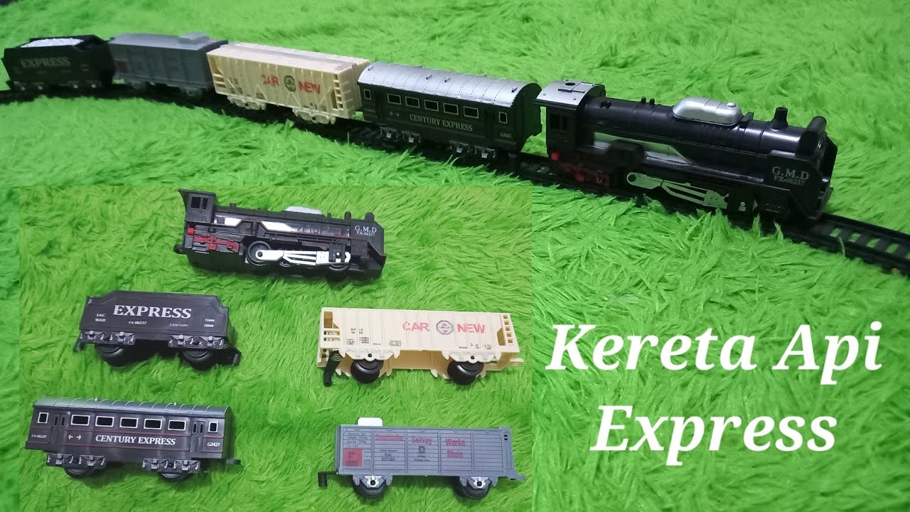 Unboxing dan Merakit Kereta Api Rail King #keretaapi #merakitkeretaapi ...