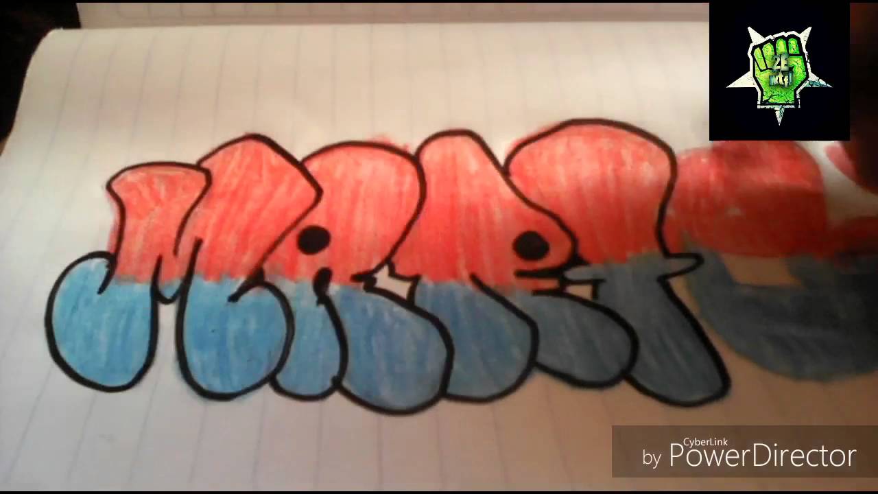 Graffiti MARTIN/RoxetGraff! - YouTube