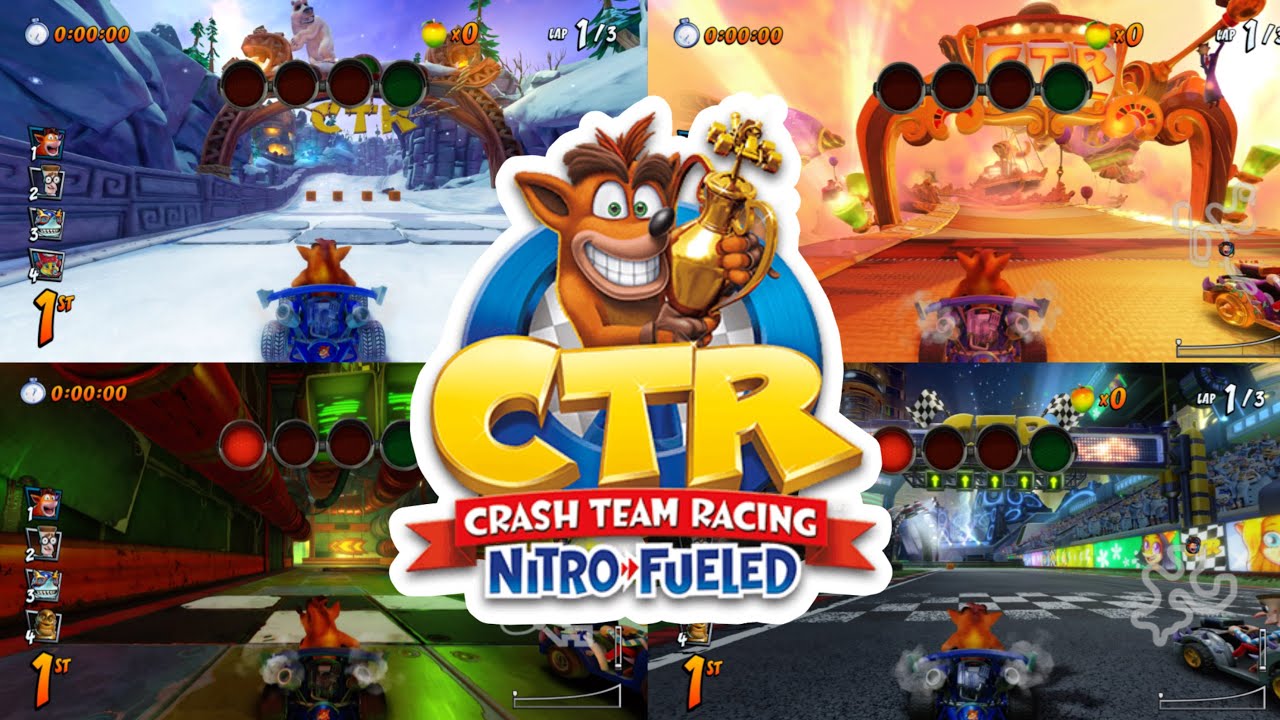 Crash Team Racing Nitro Fueled | Crash Cup - YouTube