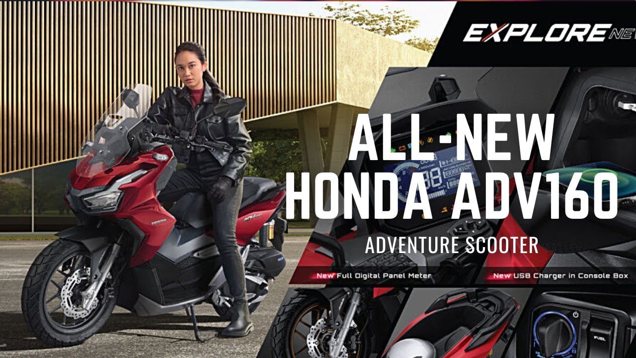All-New Honda ADV160 Philippines: Price, Colors, New Features - YouTube