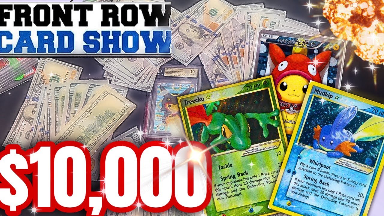 Biggest Pokemon Card DEAL I Have Ever Made! Front Row Card Show Tacoma ...