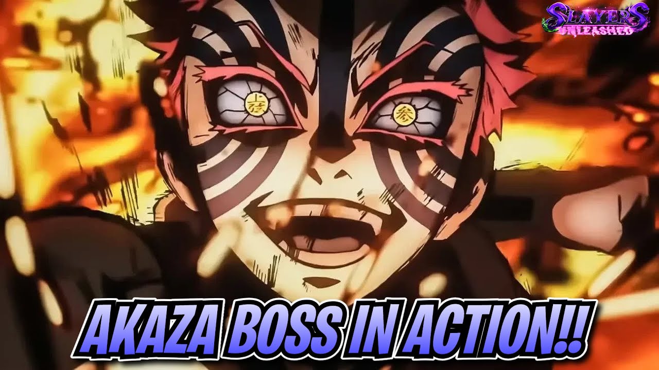 Finally Fighting AKAZA BOSS In Infinity Castle Raid || Slayers ...