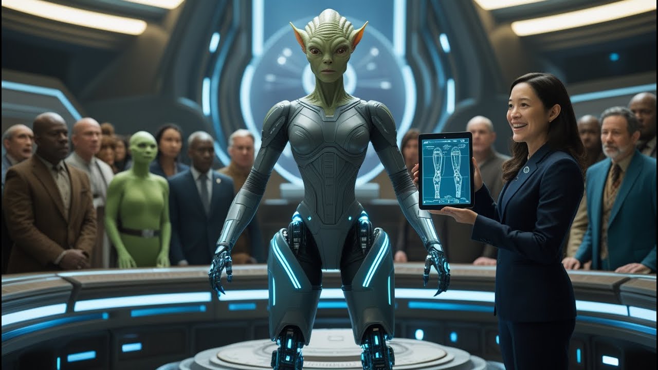 Alien Ambassador Walks Again: How Human Tech Changed Everything | Sci ...