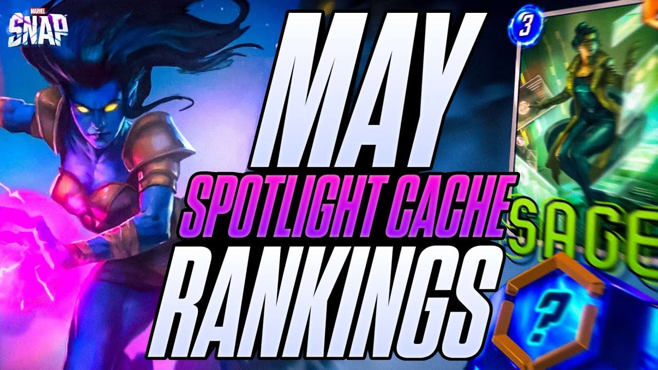 BEST SPOTLIGHT CACHES for MAY & JUNE in Marvel Snap! Every Cache RANKED ...