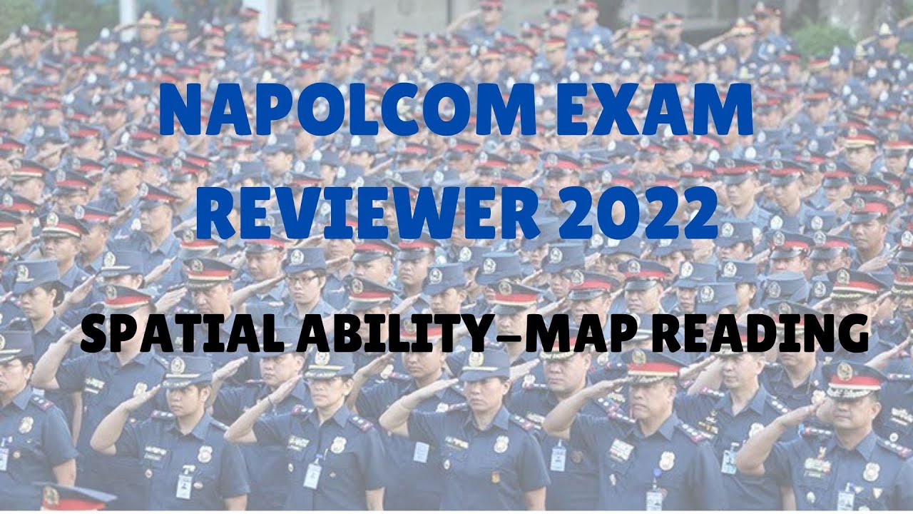 Napolcom Reviewer 2022 l Spatial Ability-Map Reading - YouTube