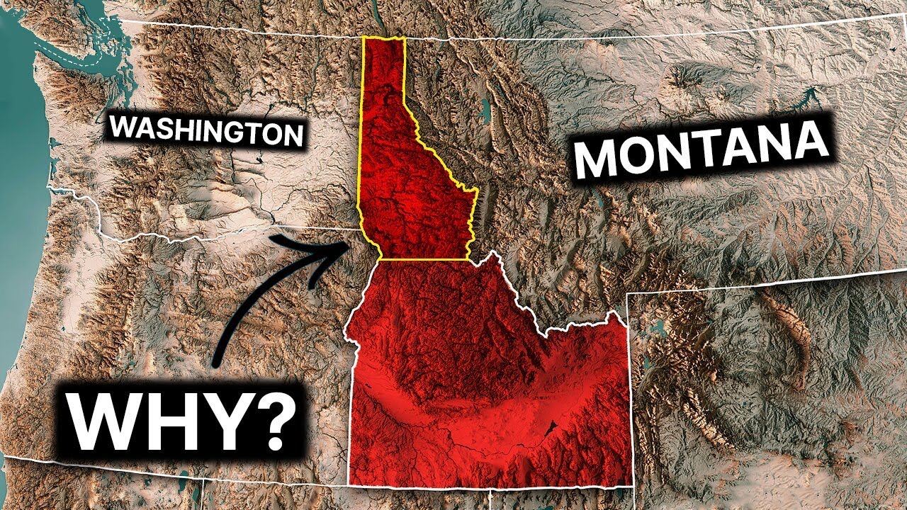 How did Idaho get its Panhandle? - YouTube