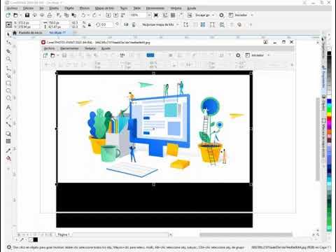 D1422 - CorelDraw - Mapa de Bits - YouTube