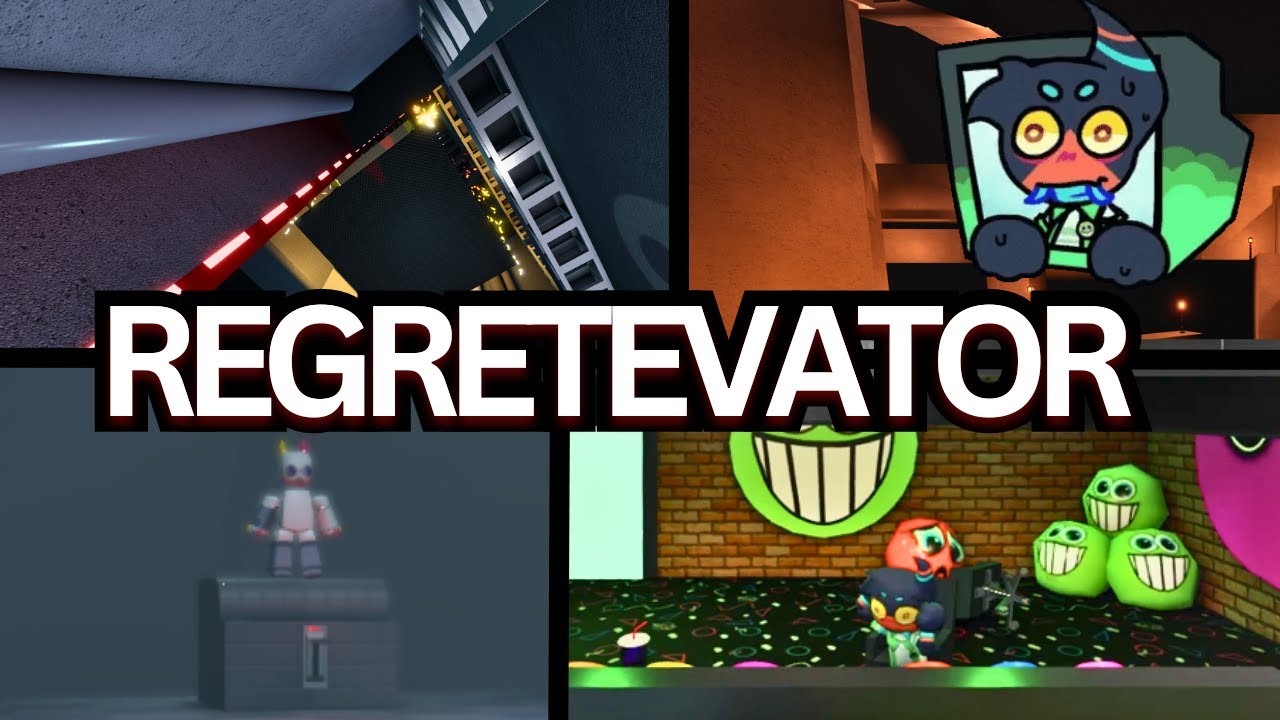 This game is SUPER wacky... | Roblox Regretevator - YouTube