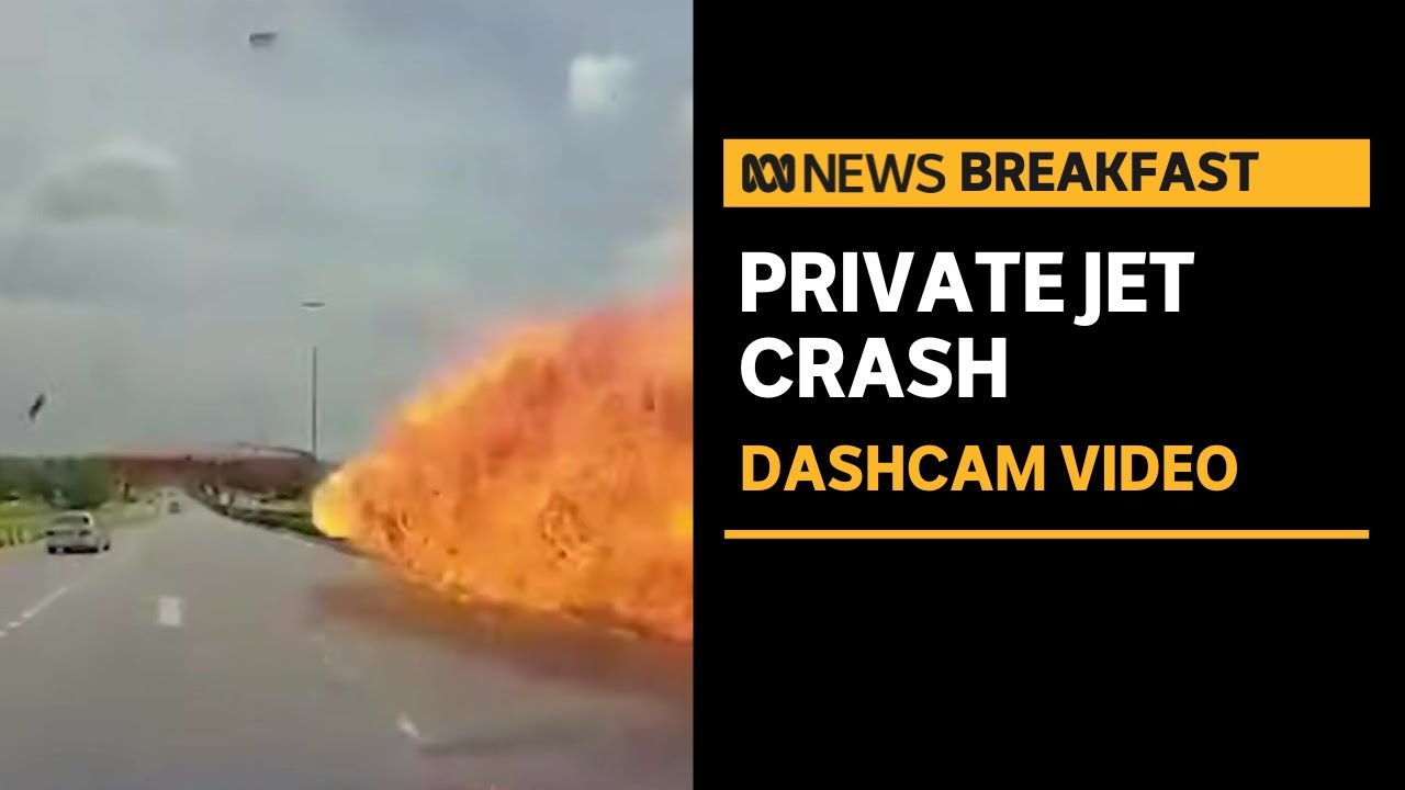 Private jet crashes across highway in Malaysia, caught on dashcam ...