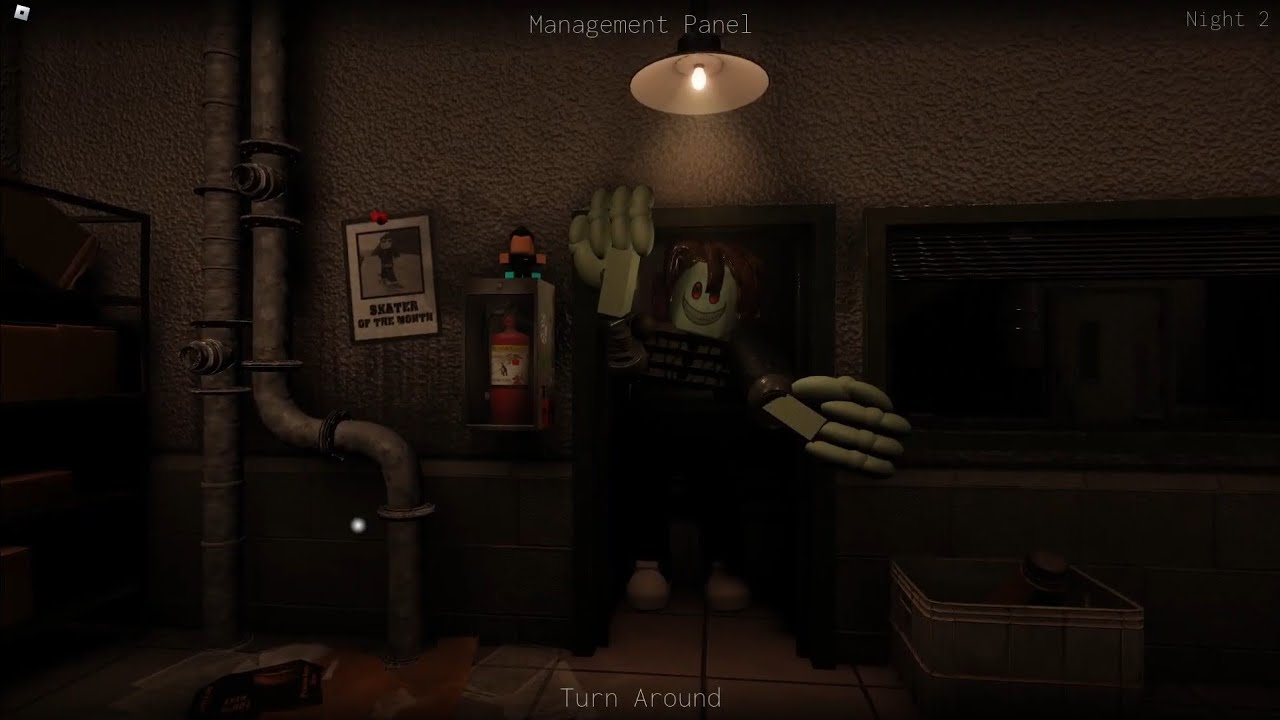 Fending off crazed androids in a robotics facility | Five Nights at ...