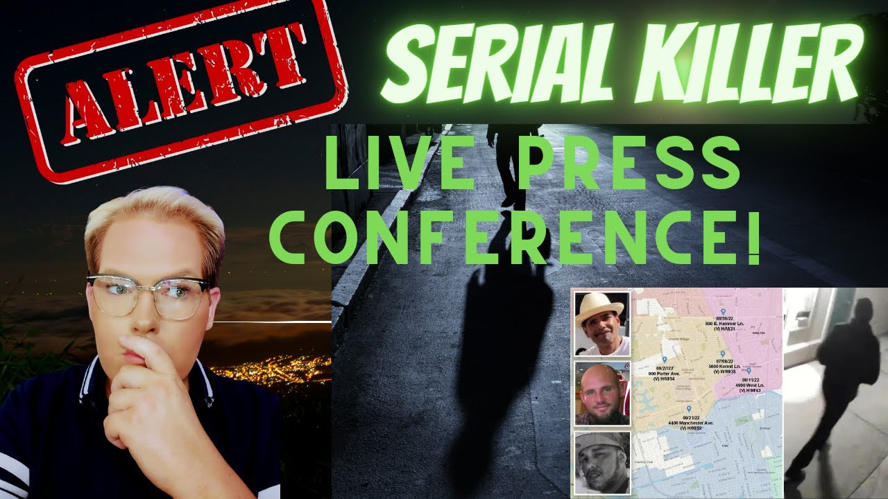 Live Conference Update on Stockton CA SERIAL KILLER - YouTube