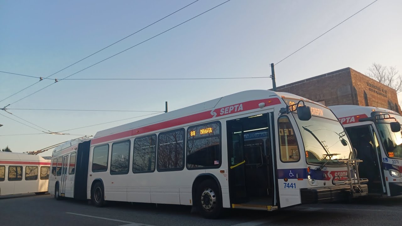 (Rare) Septa NOVA LFSA on Rt 88 to Frankford and Gregg - YouTube